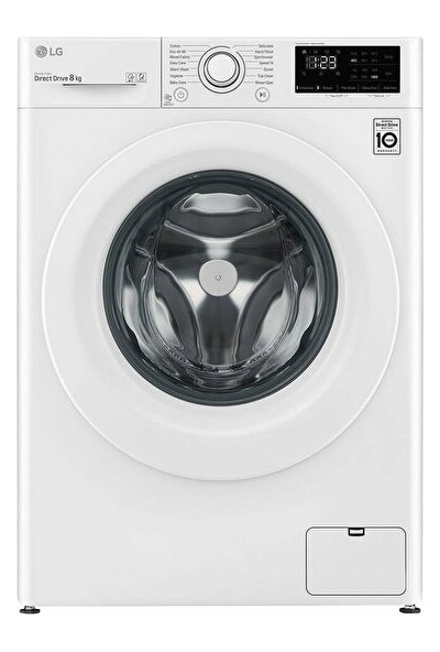 LG F4R3VYW3WE 9 kg 1400 Devir Buharlı Çamaşır Makinesi