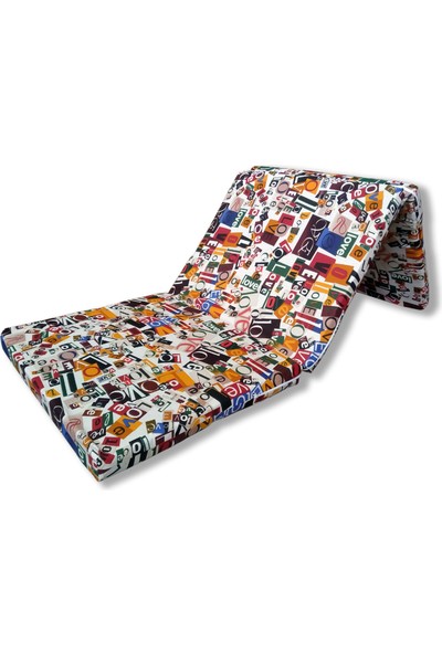 Cmkstore Katlanır Yer Yatağı ve Yer Minderi Tek Kişilik Sünger Yatak 70 x 180 cm 6 cm Love Cmkstore Katlanır Yer Yatağı ve Yer Minderi Tek Kişilik Sünger Yatak 70 x 180 cm 6 cm Love