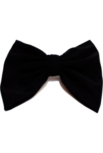 Hüba Takı Siyah Fiyonk Toka 11 cm