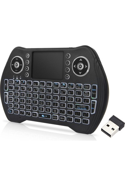 Generic Arkadan Aydınlatmalı 2.4 Ghz Kablosuz Klavye Touchpad Tv Kutusu İçin (Yurt Dışından) Generic Arkadan Aydınlatmalı 2.4 Ghz Kablosuz Klavye Touchpad Tv Kutusu İçin (Yurt Dışından)