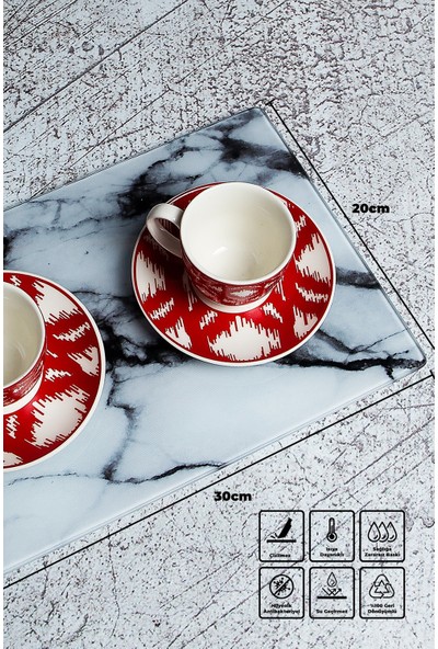 Vip Gross Cam Kesim Panosu 20*30 Mermer