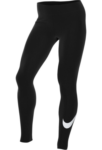 Nike CZ8530-010 W Nsw Essntl Gx Mr Lggng Swsh Kadın Tayt