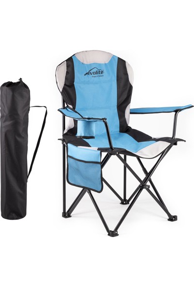 Evolite Nature Katlanabilir Kamp Koltuğu - Turkuaz Evolite Nature Katlanabilir Kamp Koltuğu - Turkuaz