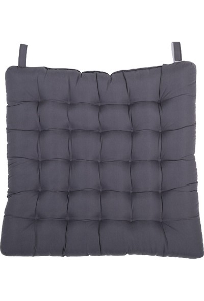 Kuscini Azalea Sandalye Minderi Antrasit 50X50