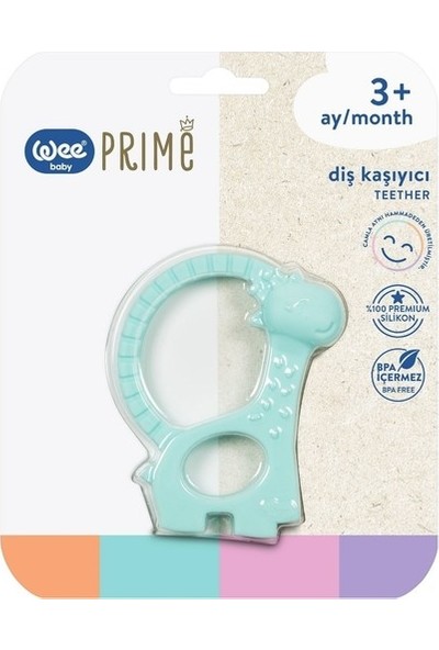 Wee Baby Wee 928 Prime Silikon Diş Kaşıyıcı Mavi Wee Baby Wee 928 Prime Silikon Diş Kaşıyıcı Mavi