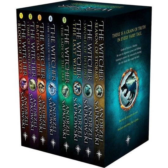 The Witcher Boxed Set: 8 Books - Andrzej Sapkowski Kitabı