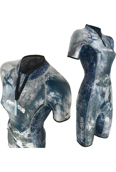 Free-Sub 2mm Dreams Sky, Kadın Shorty (Kısa) Sörf ve Dalış Elbisesi, Kıyafeti Free-Sub 2mm Dreams Sky, Kadın Shorty (Kısa) Sörf ve Dalış Elbisesi, Kıyafeti