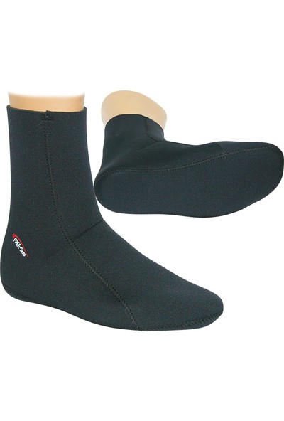 Free-Sub 3mm Jarse Siyah Dalış Çorabı - Dalgıç Patiği