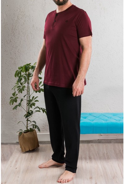 BSM Erkek Doğal Pamuklu Modal Yüksek Kalite Kısa Kollu Düğmeli Battal Pijama Takımı BSM Erkek Doğal Pamuklu Modal Yüksek Kalite Kısa Kollu Düğmeli Battal Pijama Takımı