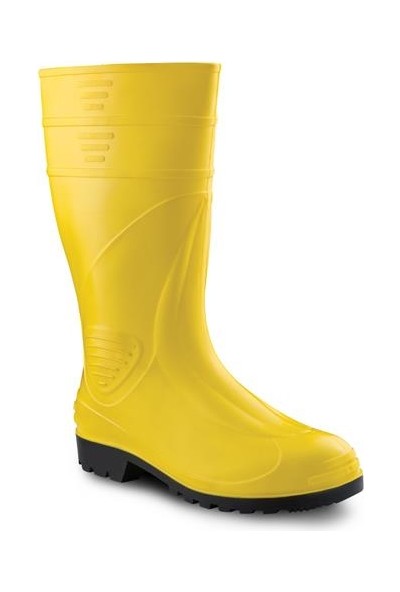 Gezer Sarı Lastik Çizme Uzun