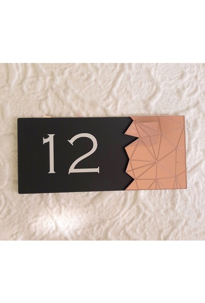 Deko Konsept Pink Pearl Serisi Kapı Numarası Deko Konsept Pink Pearl Serisi Kapı Numarası