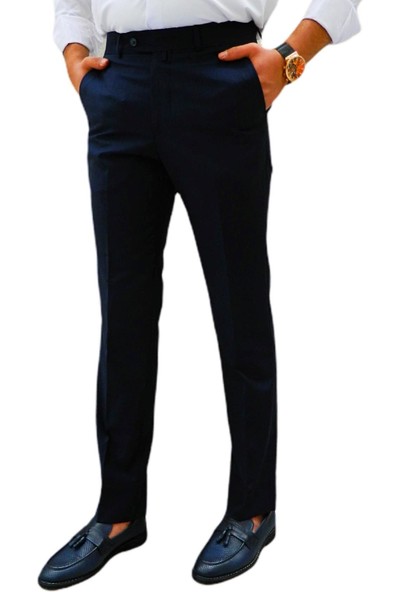 Sürüm Erkek Kumaş Pantolon Poli Viskon Klasik Sürüm BGL-ST00658