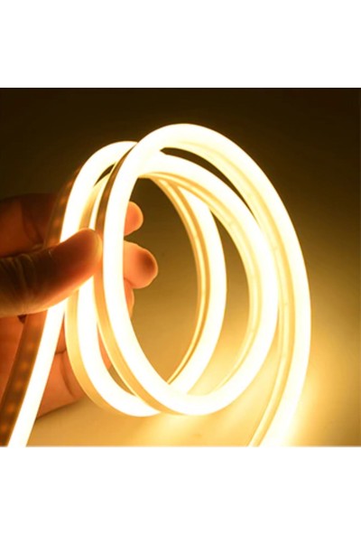 Burul 3 Metre 220 Volt Esnek Neon Hortum Şerit LED Işık Aydınlatma Tak Çalıştır Gün Işığı Burul 3 Metre 220 Volt Esnek Neon Hortum Şerit LED Işık Aydınlatma Tak Çalıştır Gün Işığı