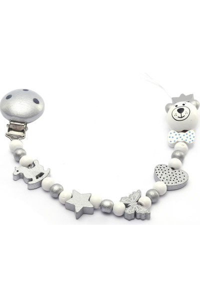 Sahi Aksesuar Isimsiz Emzik Zinciri - Emzik Askısı - Bebek BEZ074