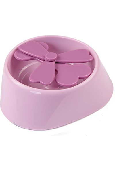 Bobo Plastik Yavaş Yeme Mama ve Oyun Kabı BO-3166 350 ml Pembe Bobo Plastik Yavaş Yeme Mama ve Oyun Kabı BO-3166 350 ml Pembe