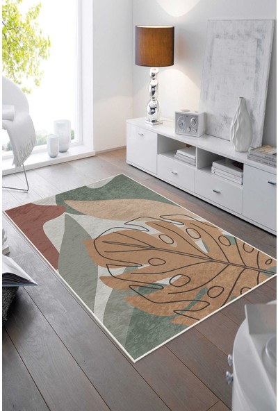 Colizon Dekoratif Yıkanabilir Kaymaz Tabanlı Çocuk Halısı