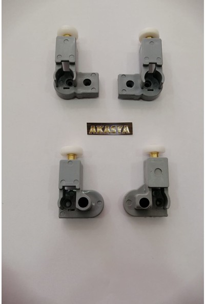 Akasya Duşakabin Teker Seti 4'lü Uzun Rulman Bella Serisi