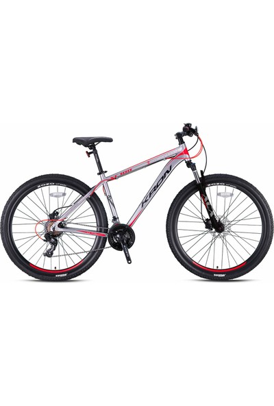 Kron XC100 27.5 Jant Mtb 20 21 Vites M.dısc - Titanyum Gri-Kırmızı/mat Siyah Kron XC100 27.5 Jant Mtb 20 21 Vites M.dısc - Titanyum Gri-Kırmızı/mat Siyah