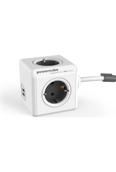 Kablolu 4'lü Priz + 2 USB Port (Yurt Dışından) Kablolu 4'lü Priz + 2 USB Port (Yurt Dışından)