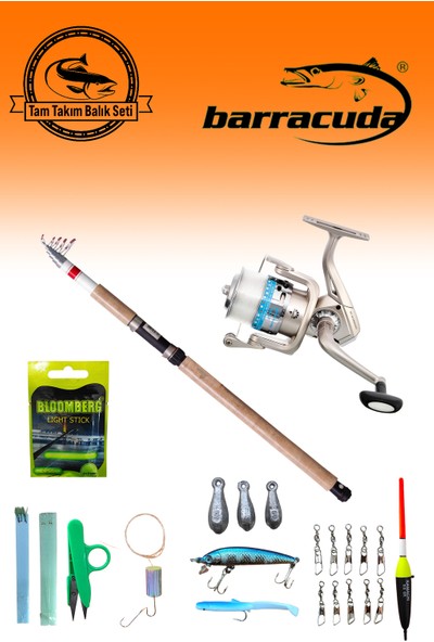 Barracuda Tam Takım Olta Seti