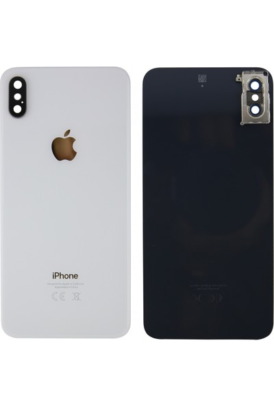 Nettech Apple iPhone Xs Max Uyumlu Cam Batarya Kapağı Nettech Apple iPhone Xs Max Uyumlu Cam Batarya Kapağı