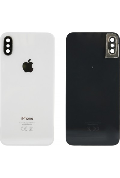 Nettech Apple iPhone x Uyumlu Cam Batarya Kapağı Nettech Apple iPhone x Uyumlu Cam Batarya Kapağı