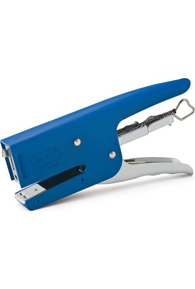 Mas 1184 Pens Tipi Büyük Zımba Makinesi Mavi 24/6