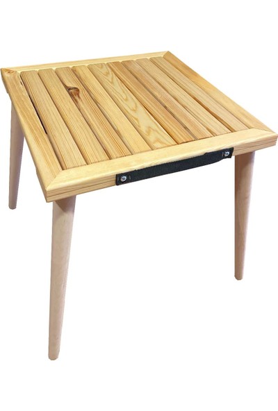 Missworble Sehpa Çam Ağacından Vernikli Sök Tak Kayın Ağacı Ayaklı