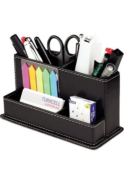 Mucito Masaüstü Deri Kalemlik, Şık Kalemlik, Organizer