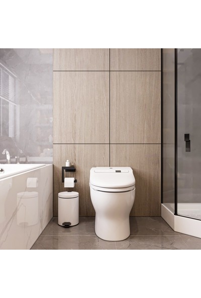 Lamizon Wc Tuvalet Kağıtlığı Wc Kağıtlık Havluluk Raf