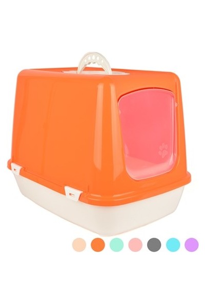 Flip Kapalı Lüx Kedi Tuvaleti Küçük