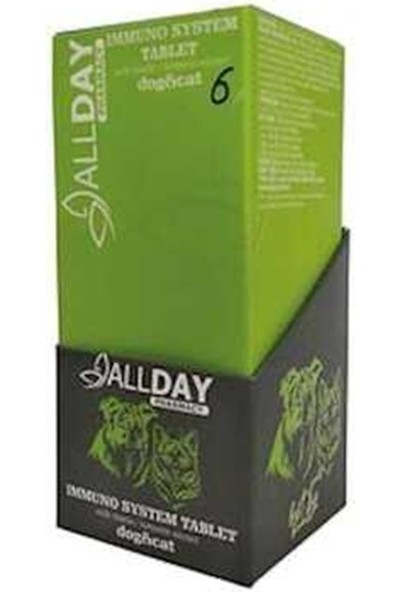 Allday Immuno System Tablet Dog-Cat 6