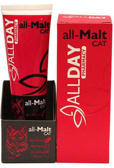 Allday All-Malt Cat Anti Hairball Malt Paste 100GR Allday All-Malt Cat Anti Hairball Malt Paste 100GR