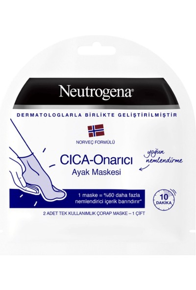Neutrogena Onarıcı Ayak Maskesi 1 Çift Cıca Neutrogena Onarıcı Ayak Maskesi 1 Çift Cıca