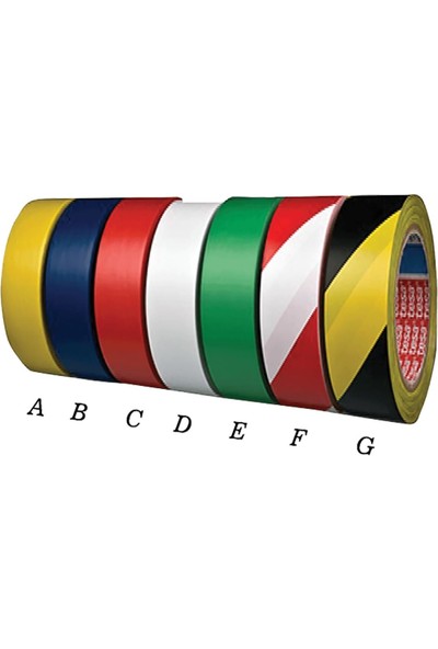Yer Işaretleme Bandı Sarı Siyah 5 cm Mfk 8200/G Yer Işaretleme Bandı Sarı Siyah 5 cm Mfk 8200/G