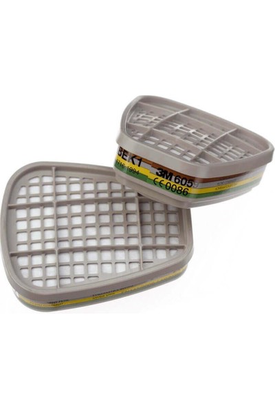 3m 6059 Abek1 Org.-Inorg. Asit-Amon. Gaz Buhar Filtresi Paket Içi 8 Adet 3m 6059 Abek1 Org.-Inorg. Asit-Amon. Gaz Buhar Filtresi Paket Içi 8 Adet