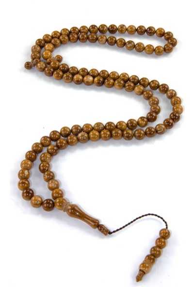 İhvan Online Kuka Tesbih - 99' Lu - 8 mm Kahverengi