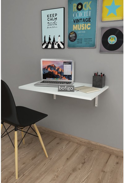 Bofigo 72 x 45 cm Katlanır Masa Duvara Monte Masa Mutfak Masası Balkon Masası Çalışma Masası Bofigo 72 x 45 cm Katlanır Masa Duvara Monte Masa Mutfak Masası Balkon Masası Çalışma Masası