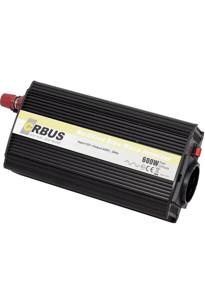 Orbus 600W 12V Modified Sinus Invertör