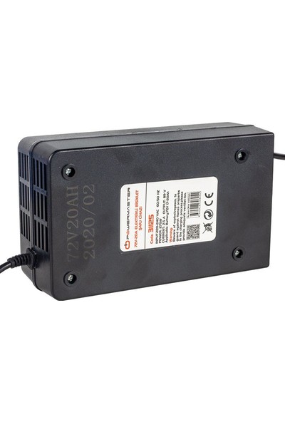 Powermaster Elektrikli Bisiklet Şarj Cihazı 72 V 20 A