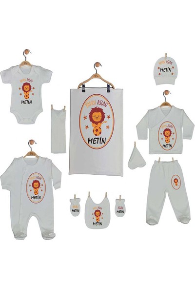 Pia Baby 10 Parça Isme Özel Hastane Çıkışı Gl 1963 Pia Baby 10 Parça Isme Özel Hastane Çıkışı Gl 1963