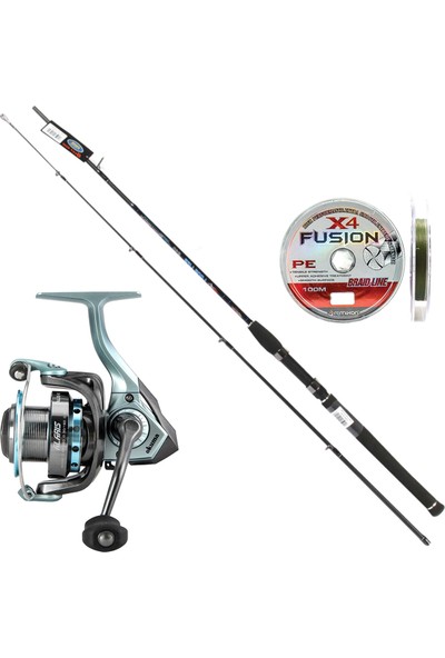 Okuma Alaris 30 - Oskar Flexx 240CM Spin Olta Seti Okuma Alaris 30 - Oskar Flexx 240CM Spin Olta Seti
