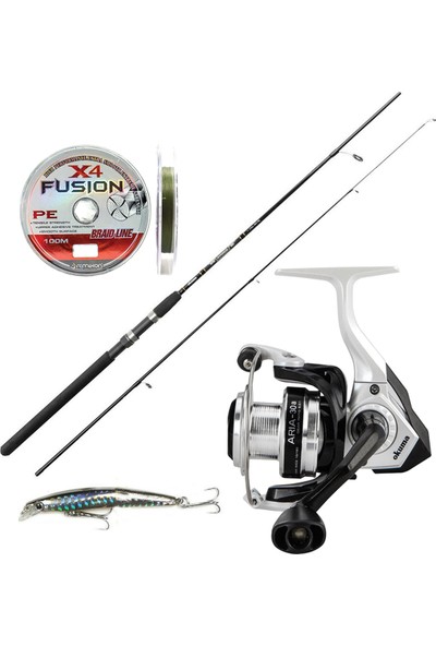 Okuma Aria 20 - Okuma G-Force 210CM 5-20GR Spin Seti Okuma Aria 20 - Okuma G-Force 210CM 5-20GR Spin Seti