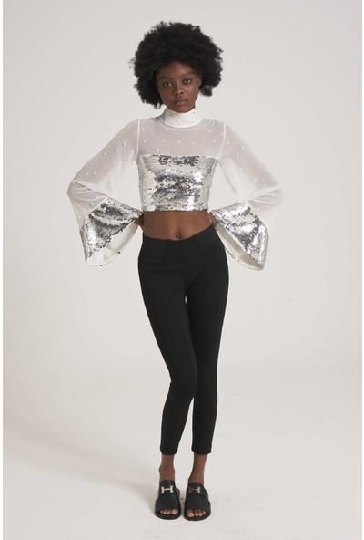 Dar Kesim Beli Lastikli Kadın Pantolon, Yüksek Kalite Viskon Kumaş Pantolon,