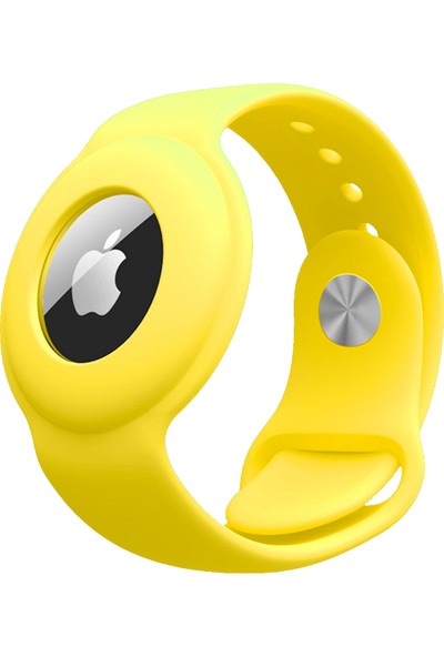 Fibaks Apple Airtag Uyumlu Kordon Kılıf Bileklik Tam Koruma Silikon Fibaks Apple Airtag Uyumlu Kordon Kılıf Bileklik Tam Koruma Silikon
