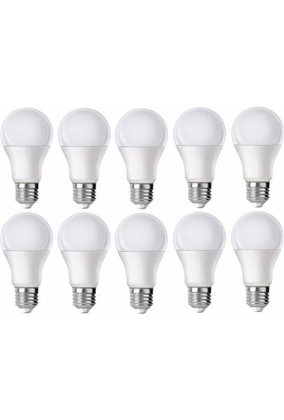Rewel Akg 10 Adet 10W E27 6500K Beyaz LED Ampul 1350 Lümen 311020 Rewel Akg 10 Adet 10W E27 6500K Beyaz LED Ampul 1350 Lümen 311020