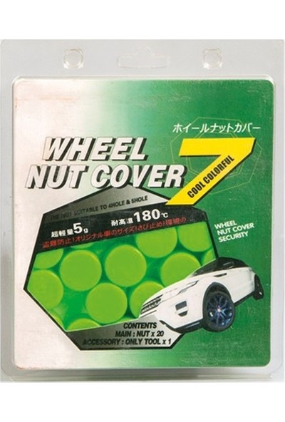 Space Bijon Kılıfı / Silikonlu 19Mm 20'Li / Yeşil