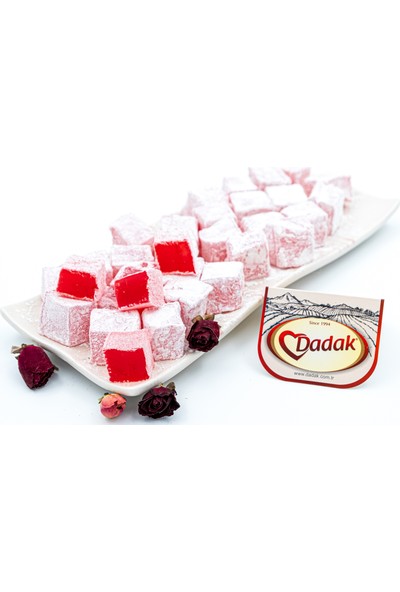 Dadak Gül Aromalı Lokum 500 gr