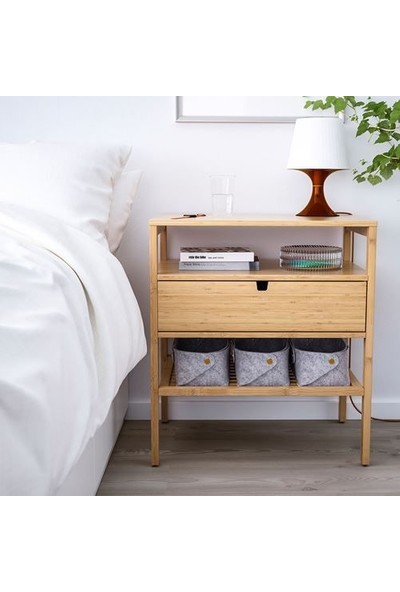 Aksöz Tasarım Ahşap Masif Komodin