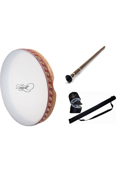 Donizetti Bendir + Pvc Kamış Ney + Kılıf